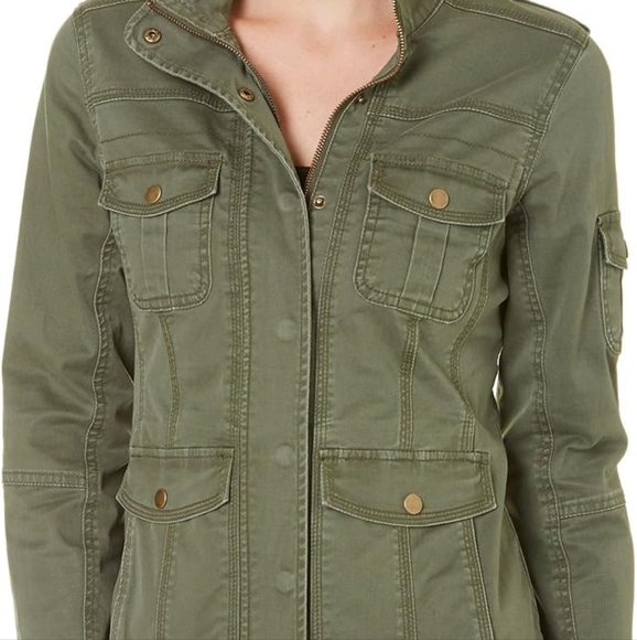 Kensie | Jackets & Coats | Commander In Chief Military Cargo Jacket ...